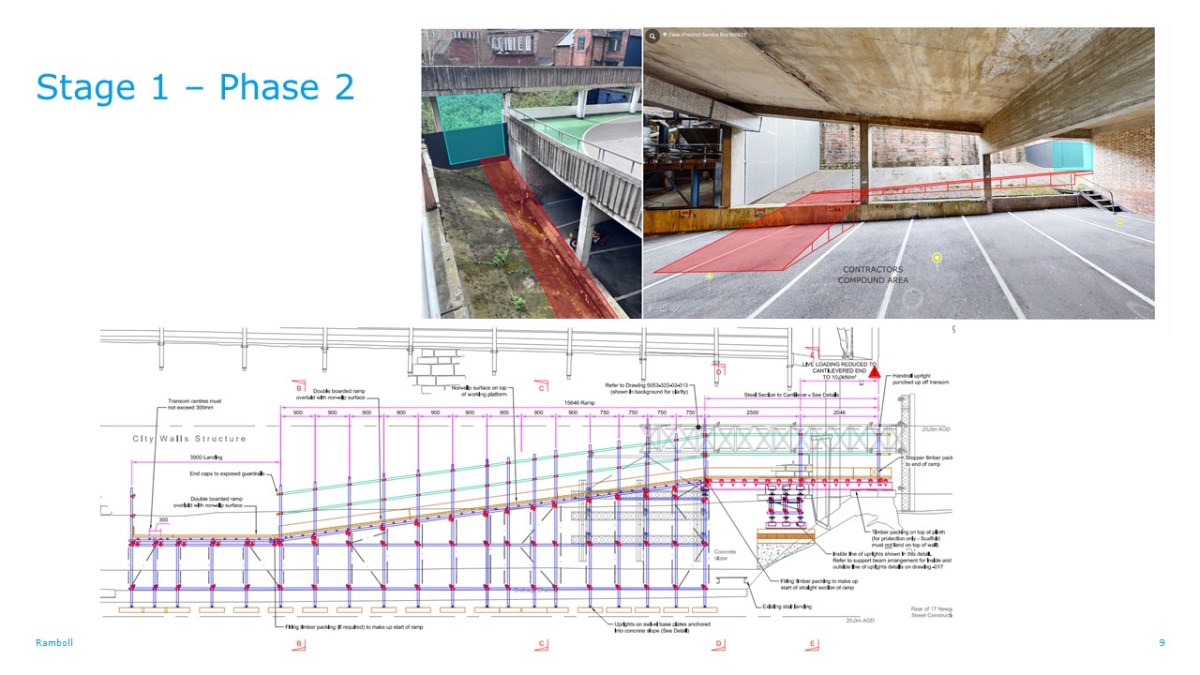 Collapsed wall set for repairs: completion by summer 2026 – The Chester ...