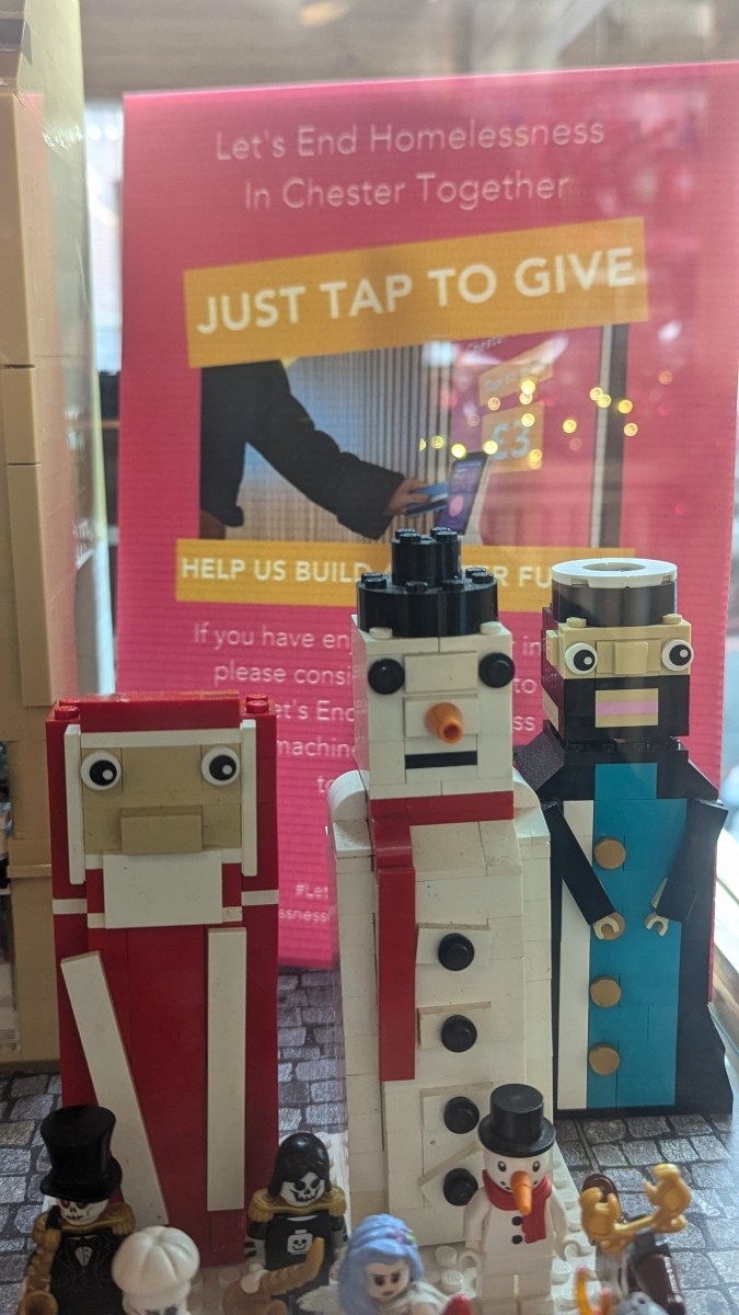 End Homelessness charities join together: Donate at the Lego display ...