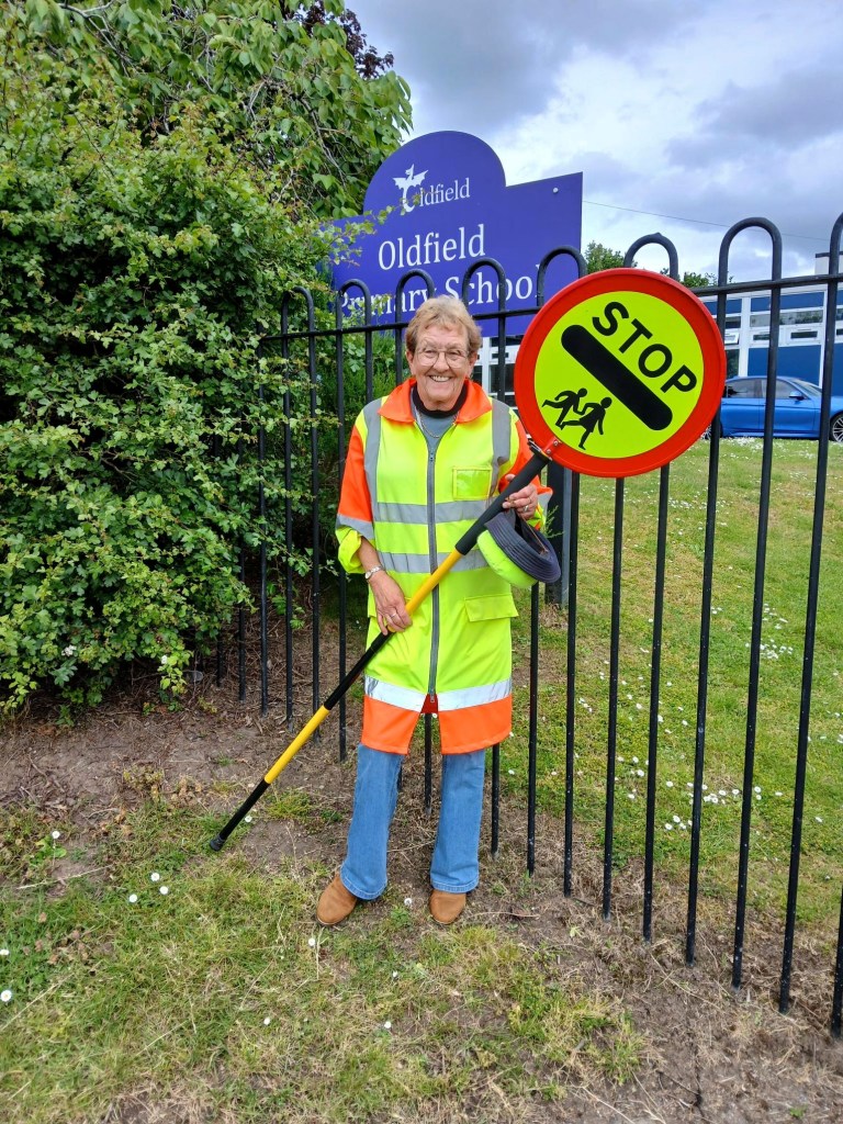 Long-serving school crossing patrol honoured after 28 years of service ...